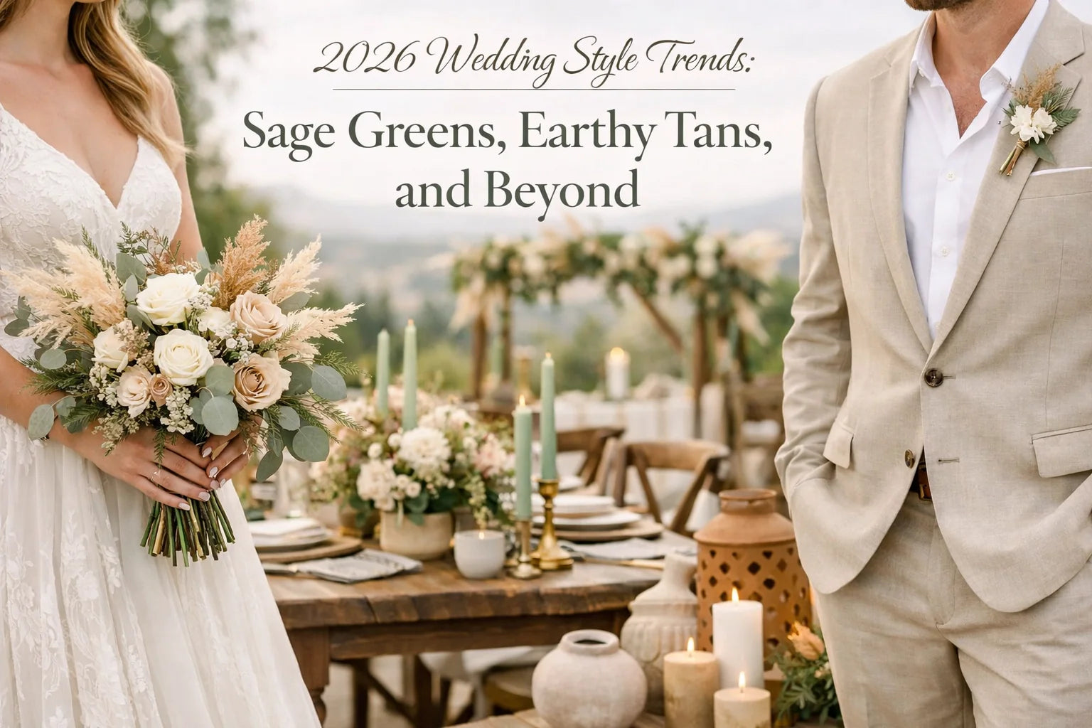 2026 Wedding Style Trends: Sage Greens, Earthy Tans, and Beyond – 700 Shop